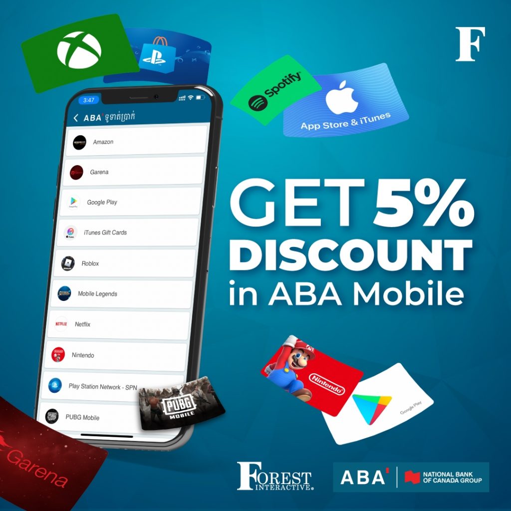 ABA Bank Partners with Forest Interactive Cambodia to Accept Payments ...